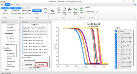 How To Analyze Reversible Reaction Netzsch Kinetics Neo