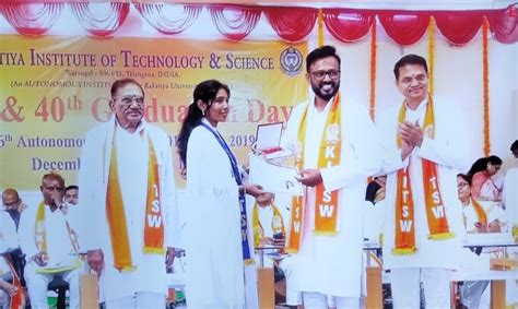 narala gangadhara reddy on linkedin mentorship goldmedalist kitsw annualgraduation 18