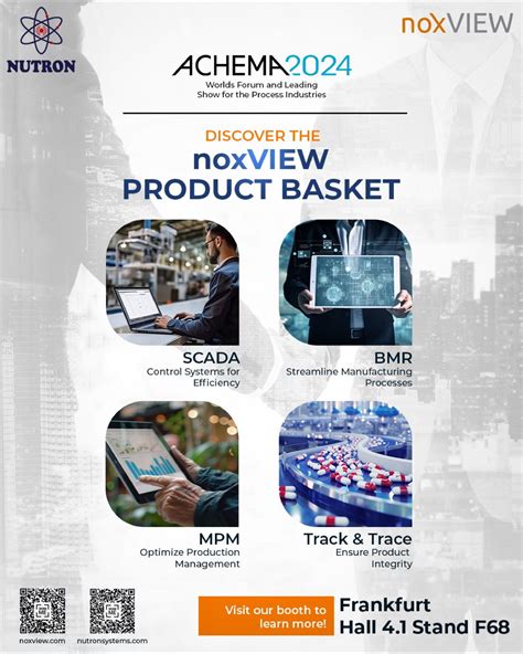 Nutron Systems Pvt Ltd On Linkedin Nutronsystems Achema24 Noxview Innovationjourney