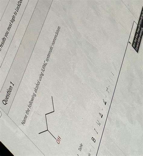 Solved Iupac Name For This Chegg Com