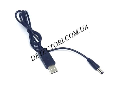Кабель питания Usb Dc5 5x2 1 мм с преобразователем 5В 12В для роутера купить в Украине