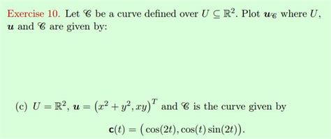 Solved Exercises In Programming For Vector Chegg