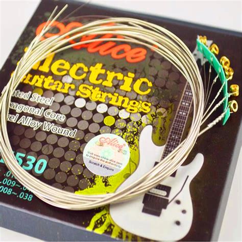 1 6 Guitar Strings Set Special Strings For Electric Guitar Anti Rust Nickel Alloy Wrapped
