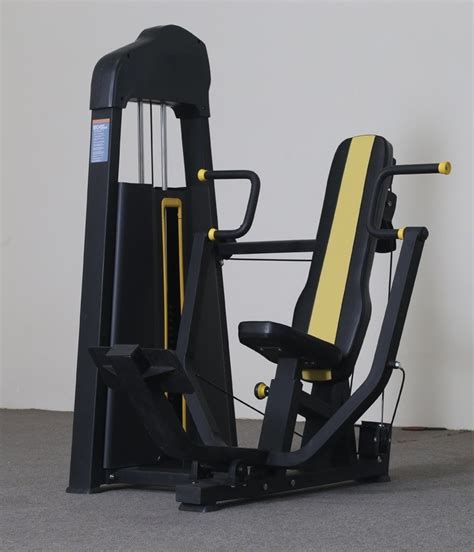 韦步坐姿推胸训练器健身房商用健身器材推胸训练器坐式推胸 虎窝淘