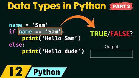 Basic Data Types In Python Part 2 Youtube