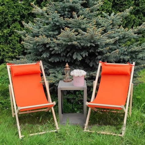 Шезлонг лежак крісло для басейну саду помаранчевий з подушкою купити онлайн на Rozetka