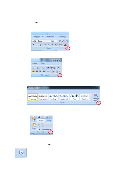 5 Familiarizing With The Mini Toolbar Pdf