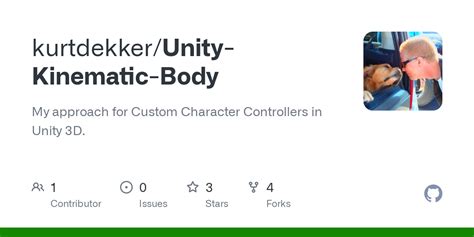 Github Kurtdekkerunity Kinematic Body My Approach For Custom