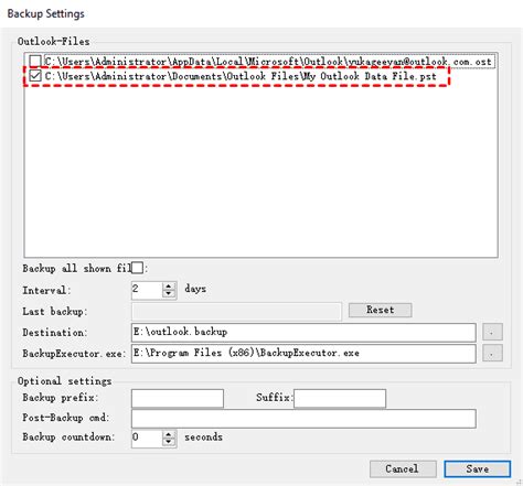 How To Make Outlook Backup PST File Automatically