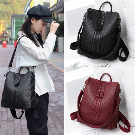 Jual Bj16010 Blackbluegreenred Tas Ransel Punggung Backpack Tas