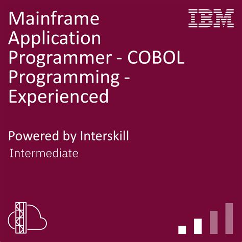 Cobol Programming Experienced Interskill Learning