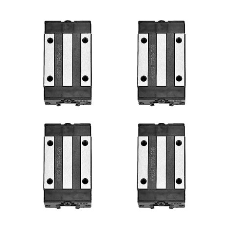 Buy 2 Pack] Hgr20 Hgh20 300mm 11 81inch Linear Sliding Rail Guide With 4 Hgh20ca Linear