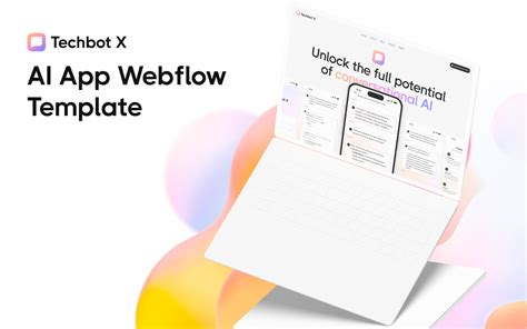 Techbot X Mobile Html5 Responsive Website Template