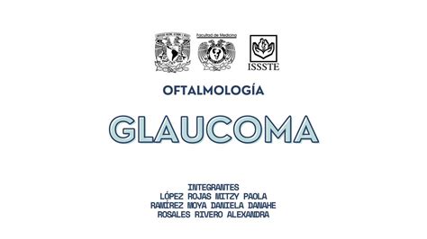 Glaucoma Y Nervio óptico Jessy González Udocz