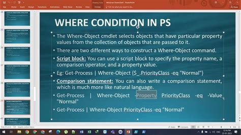 Powershell Training Video 5 Youtube