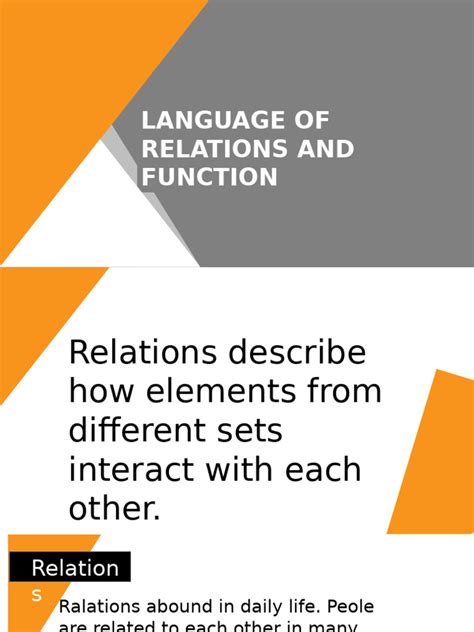 Continuation Language Of Relations And Functions Pdf