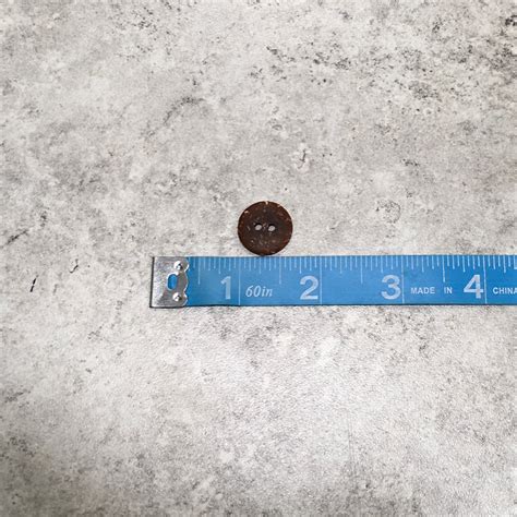 Small Wooden Confetti Button Sold By The Button Fabrik Attik