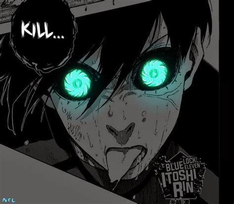 Rin Itoshi Blue Lock Personagens De Anime Rostos Assustadores