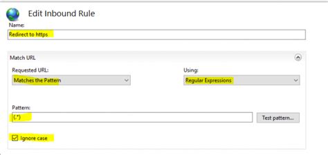 Redirect From To HTTPS Using The IIS Rewrite Module Matrixpost Net