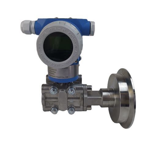 Capacitive Pressure Transducer Sensor Single Flange Differential Pressure Transmitter