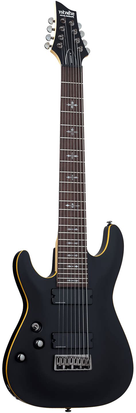 Schecter Left Handed Demon 8 Eight String Electric Guitar 3668