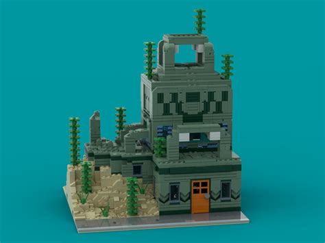 Lego Moc Ocean Monument Modular Building By Penguins And Plastic Rebrickable Build With Lego