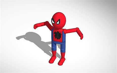 3d Design Spider Man Eddie Tinkercad