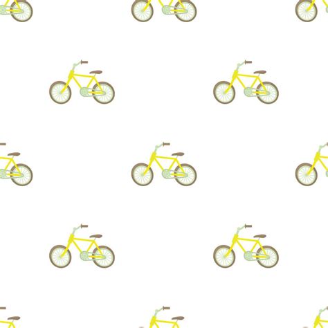 Bicycle Pattern Seamless Vector 15065804 Vector Art At Vecteezy
