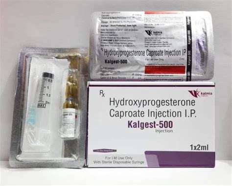 Hydroxyprogesterone Caproate Injection I P Packaging Type Vial Packaging Size 500mg 2ml At