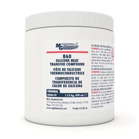 Heat Transfer Compound Type 1 Silicon 1 Pint Tub Diverse Electronics
