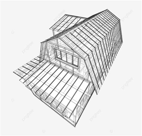 House Sketch Vector Rendering Of 3d Housing Art Graphic Vector Housing Art Graphic Png And