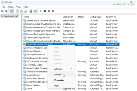 How To Fix Remote Procedure Call Failed Error On Windows 11