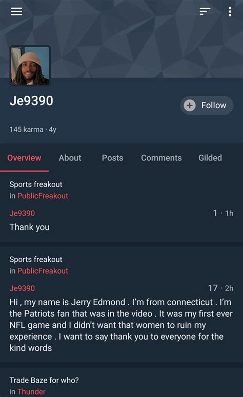 The Patriots Fan In Viral In Viral Video Yelled At By Raiders Fan Is
