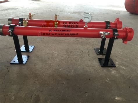 high pressure api 6a data header for surface well testing service