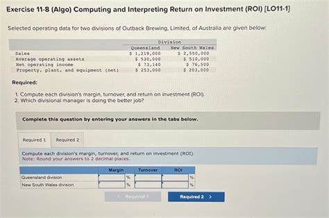 Solved Exercise 11 8 Algo Computing And Interpreting