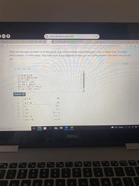 Need Help With Logic Proof Raskmath