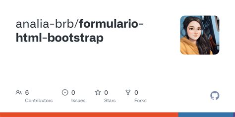 GitHub Analia Brb Formulario Html Bootstrap