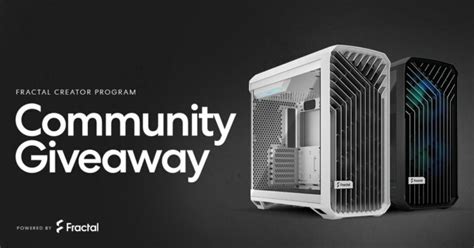 Fractal Creator Program Community Giveaway Giveawaybase