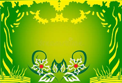 Border Tree Design Stock Illustration Illustration Of Design 40201906