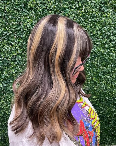 25 Skunk Stripe Hair Color Ideas That Are Too Cool For 2025 Kappers