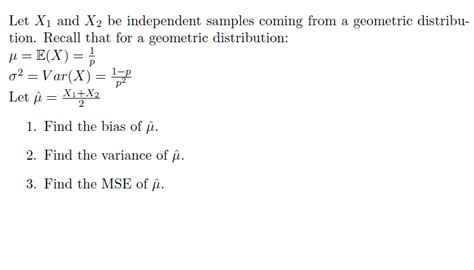 Solved Let Xi And X2 Be Independent Samples Coming From A Chegg Com