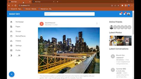 My Frontend Project Using React Js And Material Ui Basat Maqsood Posted On The Topic Linkedin