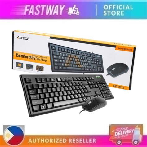 A TECH KRS KEYBOARD MOUSE USB BLACK D Lazada PH