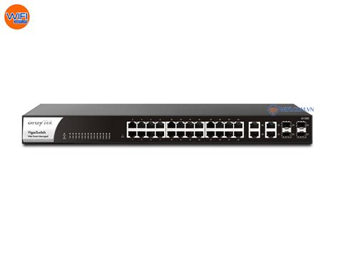 Smart Switch Draytek 24 Port Gigabit Vigorswitch G1282