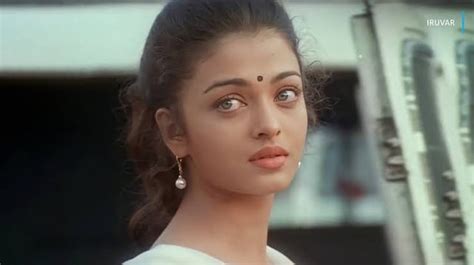 Aishwarya Rai From Iruvar Tamil 1997 Her Debut Rbollywoodfashion