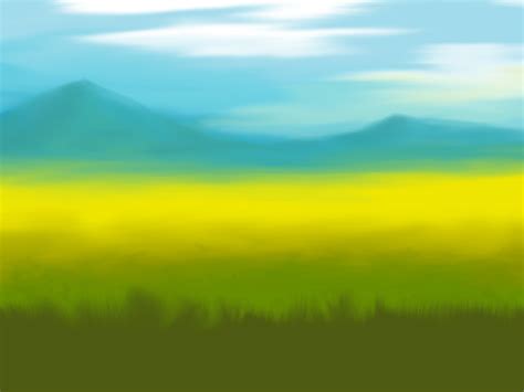 Grassy Plains Background