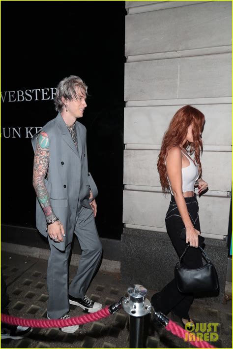 Megan Fox Machine Gun Kelly Spotted Looking Happy Together In London