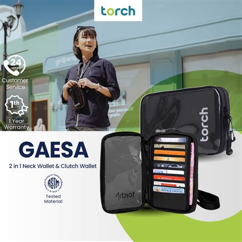 Jual Torch Gaesa In Hanging Wallet Neck Wallet Sling Bag Dompet Gantung Leher Hp Tas