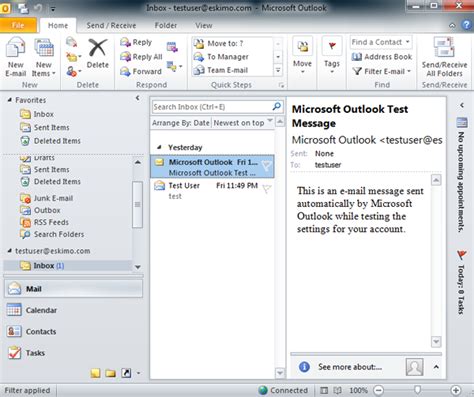 Setup Microsoft Outlook Support