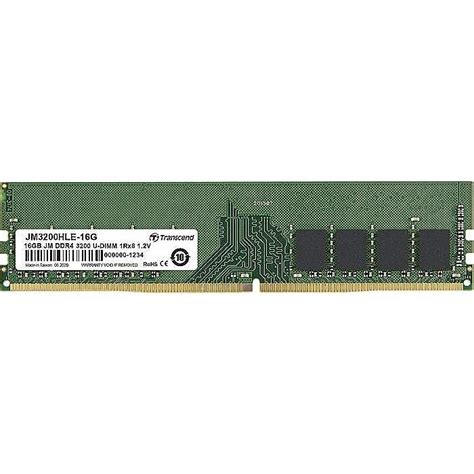 Transcend 16gb Jm Ddr4 3200mhz U Dimm Jm3200hle 16g